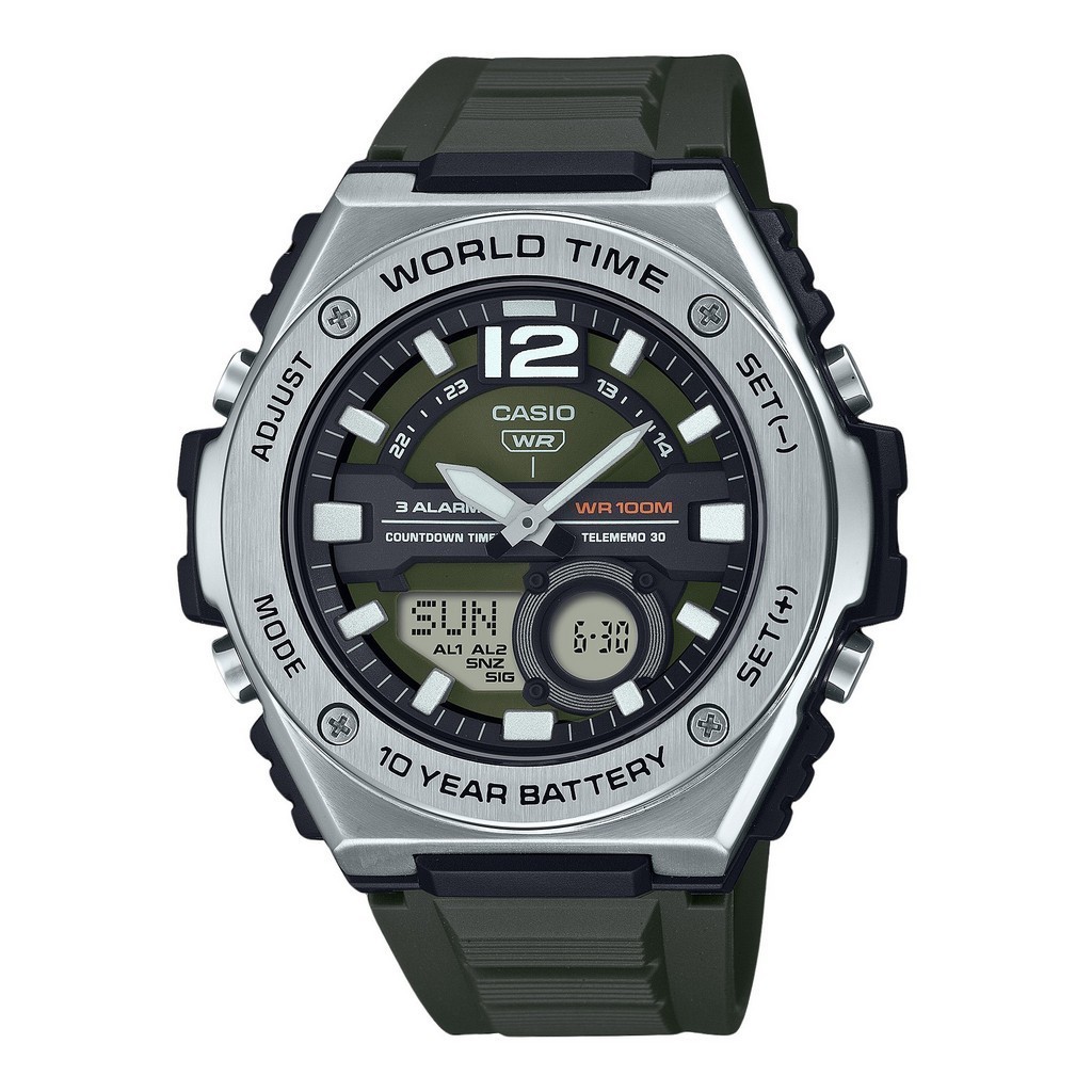 [creationwatches] Casio Standard Mwq Series Analog Digital Resin Strap Quartz 100m Mens Watch