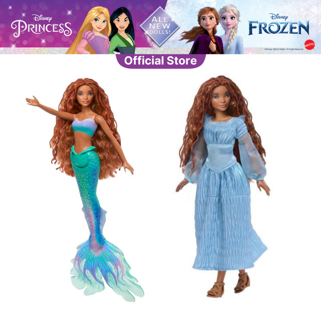 Disney the Little Mermaid Movie Ariel Doll, Mermaid Fashion Doll ...