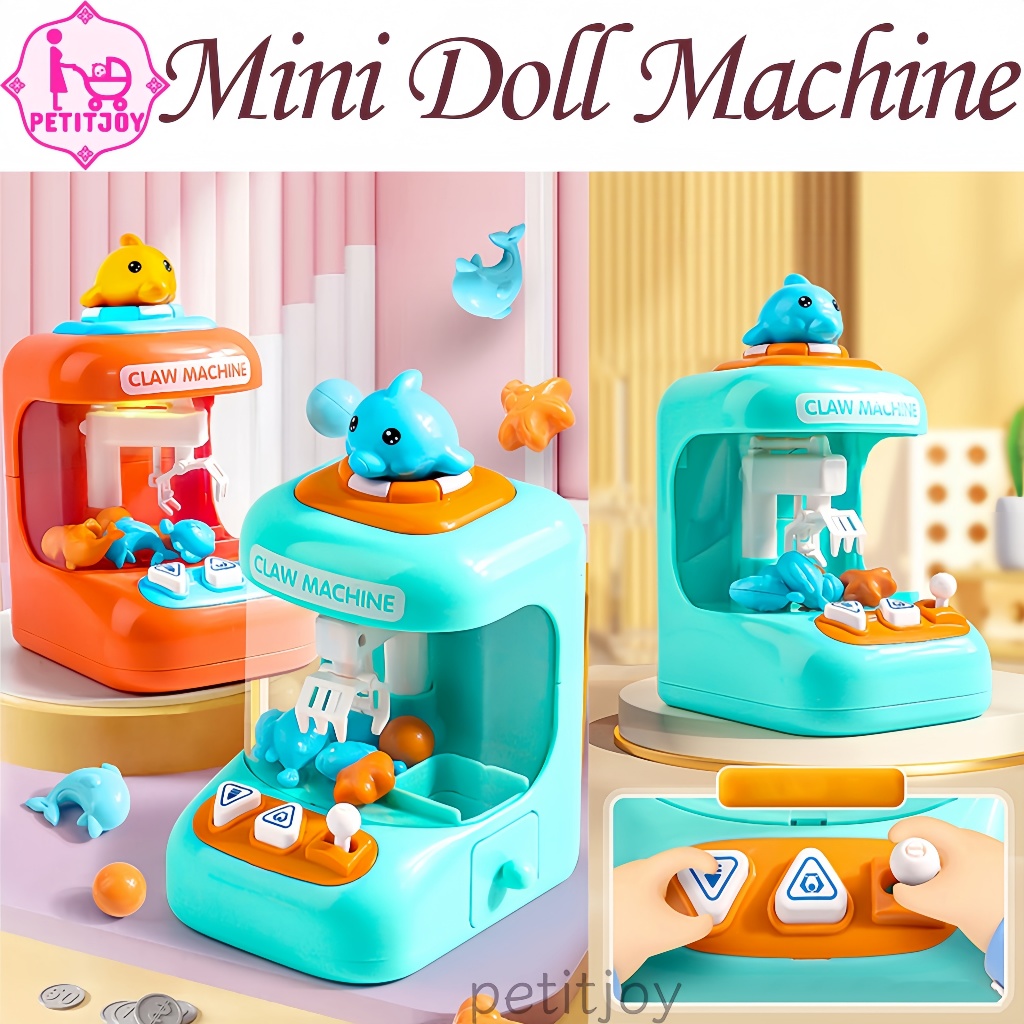 Children's Mini Gachapon Machine Claw Machine Toy Interact Children's ...