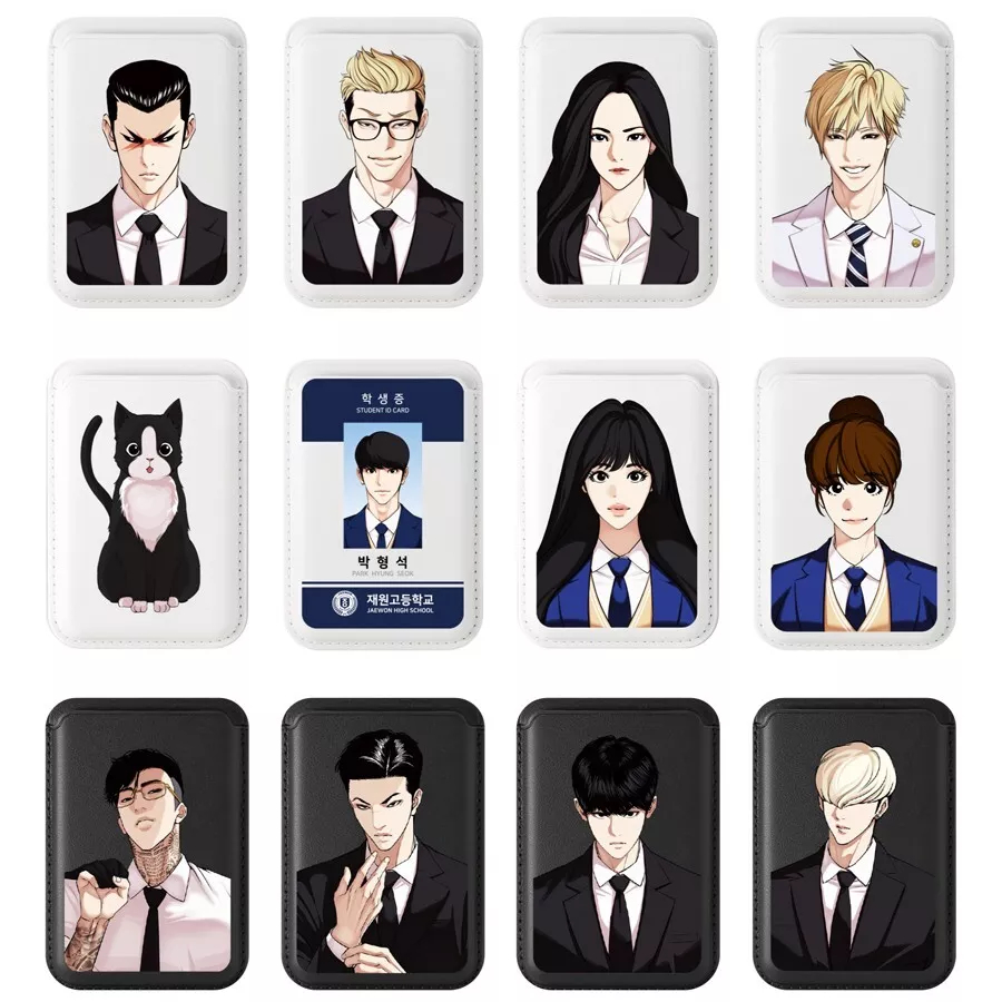 [LOOKISM] OFFICIAL MD GOODS MAGSAFE CARD WALLET / Magnetic Mobile ...