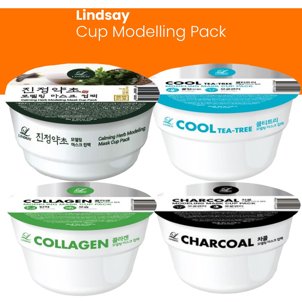 Lindsay Cup Modelling Pack, Face Modeling Mask Cup Pack | Shopee Singapore