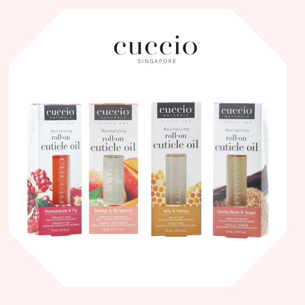 (CUCCIOSG) Cuccio Naturale Roll-On Cuticle Oil 10ml Dry Cuticles ...