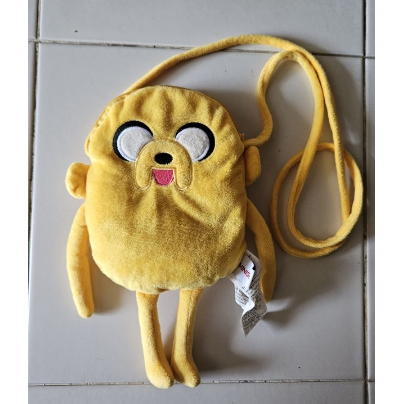 Miniso Adventure Time Jake The Dog Sling Bag | Shopee Singapore