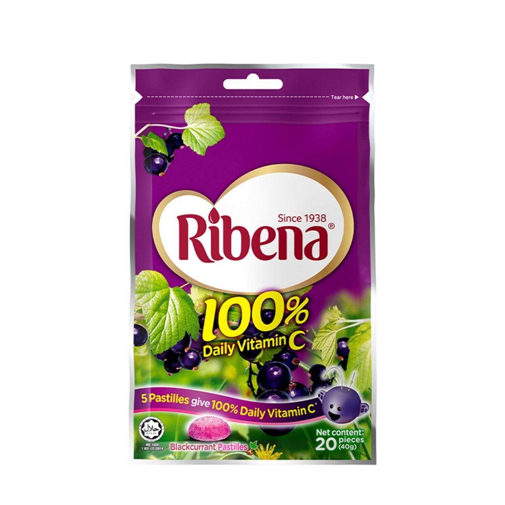 Ribena Blackcurrant Pastilles (40g x 12pkts) | Shopee Singapore