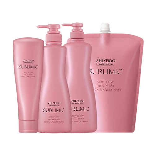 SHISEIDO Professional AIRY FLOW TREATMENT (THICK UNRULY HAIR) 250ml/500ml/1000ml/450ml(Refill ...