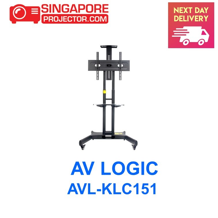 AV LOGIC AVL-KLC-151 MOBILE TV TROLLEY WITH WHEELS (With Camera Tray ...