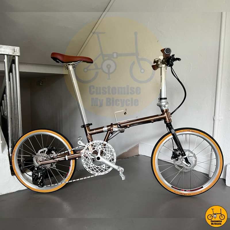 🍕 Fnhon Gust 20” 𝗠𝗥𝗧/𝗕𝘂𝘀-𝗙𝗿𝗶𝗲𝗻𝗱𝗹𝘆 Shimano 10s Folding Foldie Bike ...