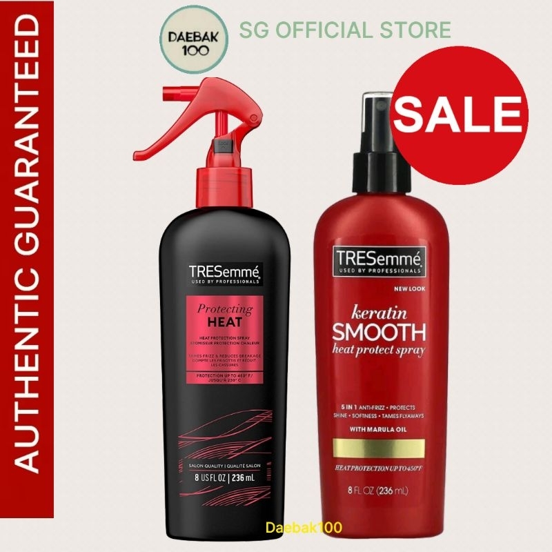Tresemme Thermal Creations Heat Tamer Spray, 8 Oz / Keratin Smooth Heat ...