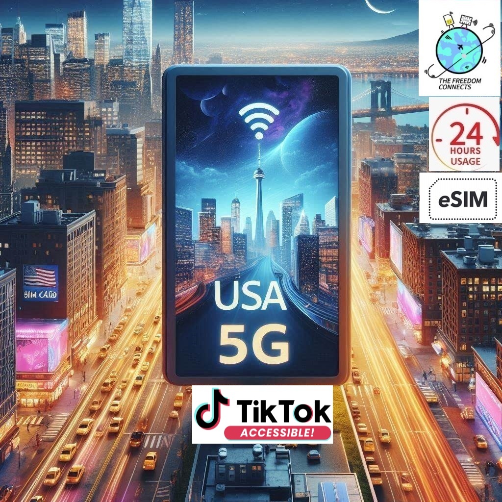 USA *5G UNLIMITED DATA eSIM T-MOBILE 1-30 DAYS ( NO NEED REGISTER ...