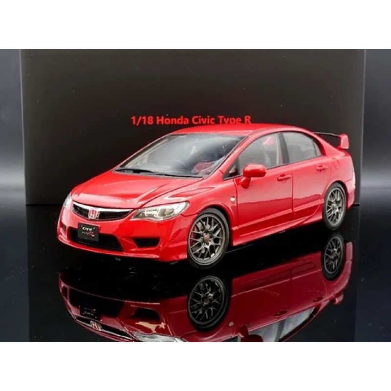 WELL 1:18 Honda Civic Type-R FD2 Red with Fully Open Parts | Shopee ...