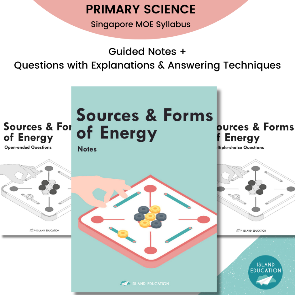 Primary 5/6 Science Topical Notes & Questions for PSLE: Energy ...