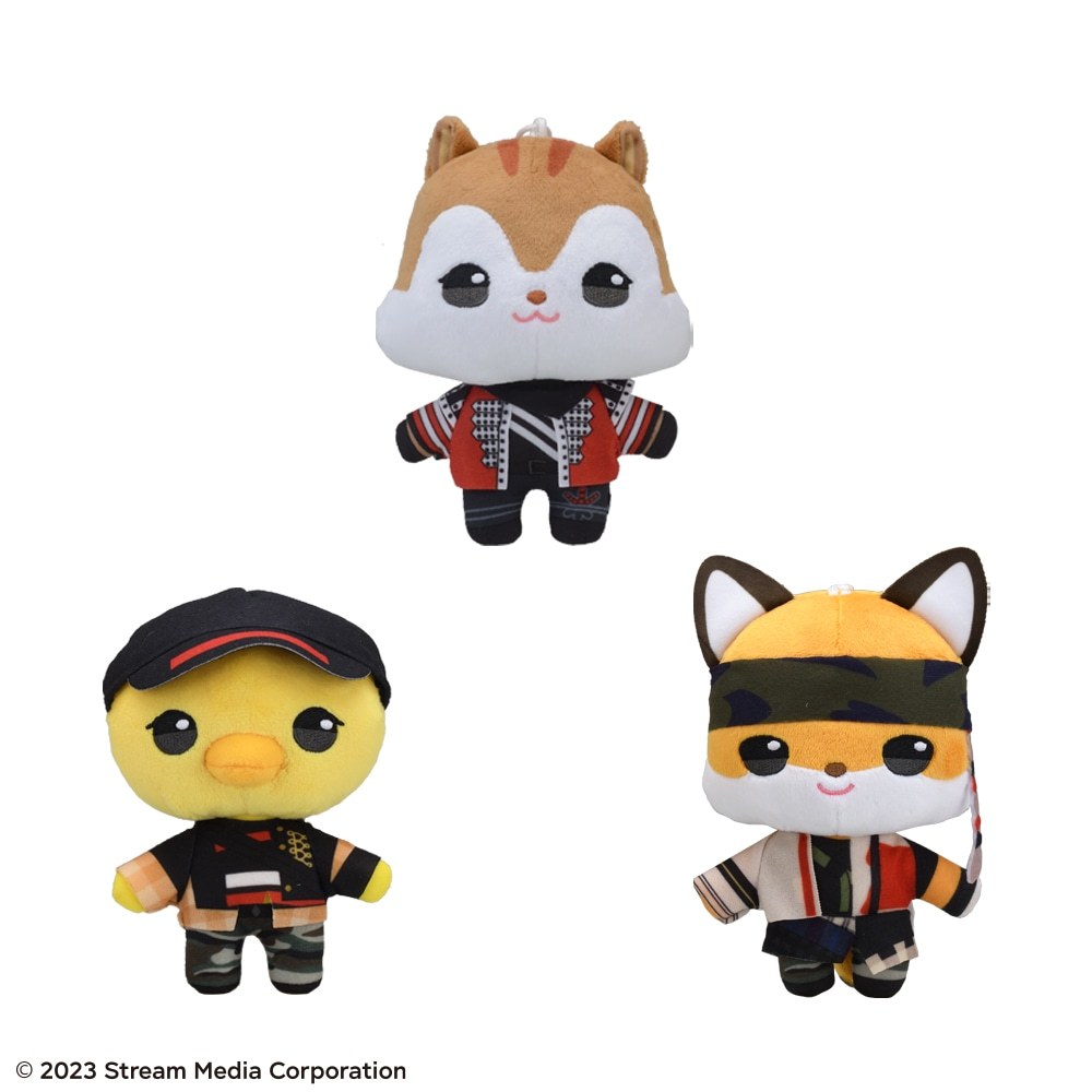 SHINee MINHO KEY TAEMIN ANIMAL COORDY Mini Plush Doll Mascot Set of 3 ...