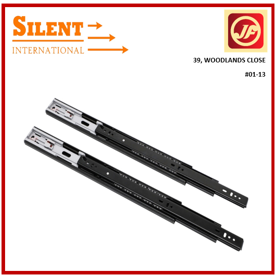 Silent Soft Closing Drawer Slide TG4512 ( Left + Right ) | Shopee Singapore