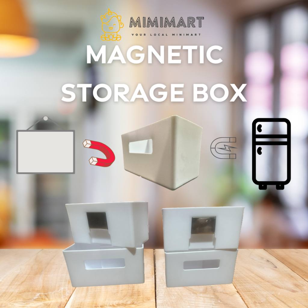 [SG Local Seller] Magnetic Storage box for fridge / whiteboard / bomb ...
