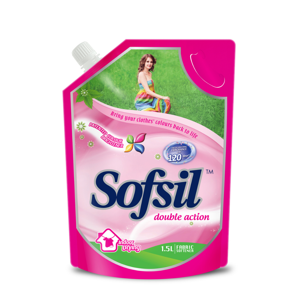 Sofsil Fabric Softener (Double Action) Refill 1.5L | Shopee Singapore