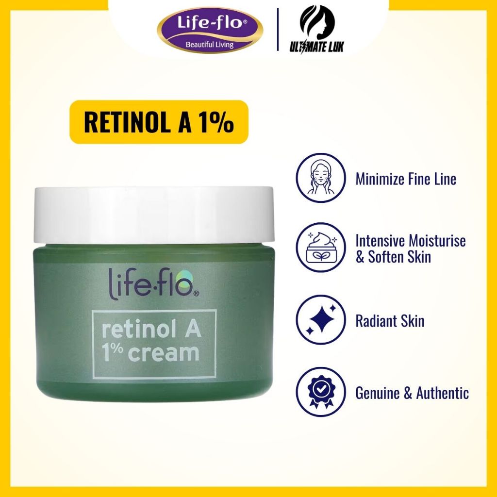 Life-flo, Retinol A 1%, Advanced Revitalization Cream, 1.7 oz (50 ml) | Shopee Singapore