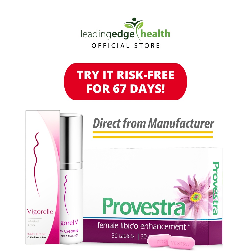 Provestra (30 tablets) + Vigorelle (30 ml) | Female Sexual Enhancement ...
