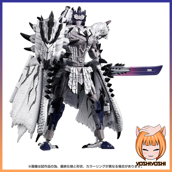 [TakaraTomy] Transformers X Monster Hunter Collaborative - Silver ...