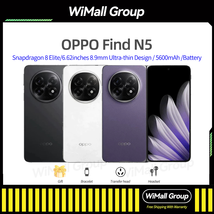 OPPO Find N5/Snapdragon 8 Elite 8.12 inches 5600 mAh 8.12 inch Foldable ...