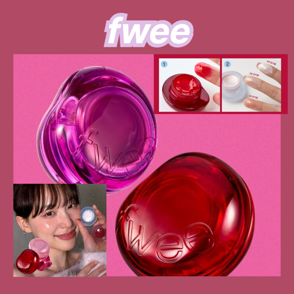 [fwee] Lip & Cheek Glowy Jelly Pot – Multi-Use Jelly Glow Tint (4g ...