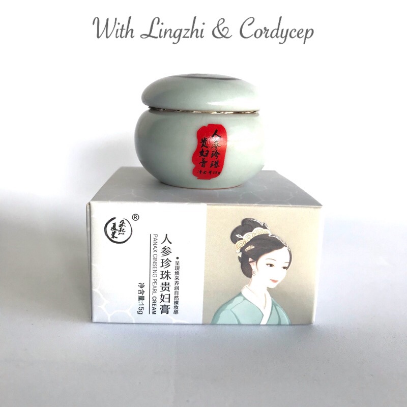 Traditional Ginseng Pearl Noble Lady Cream Moisturiser cum No Make Up ...