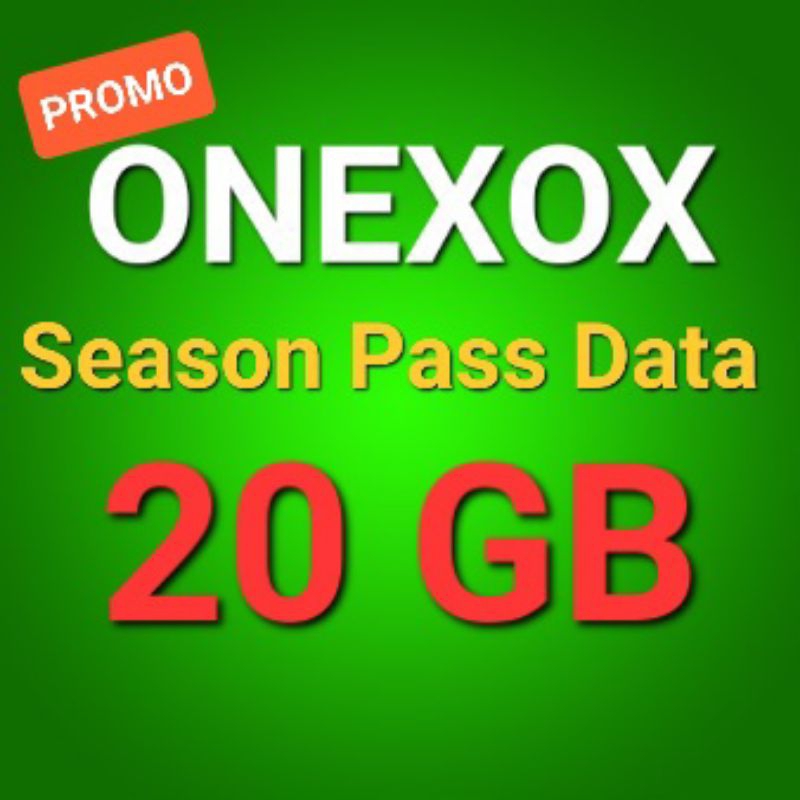 [ XOX ] ONEXOX Season Pass Data Top Up (Malaysia Prepaid ONEXOX ...