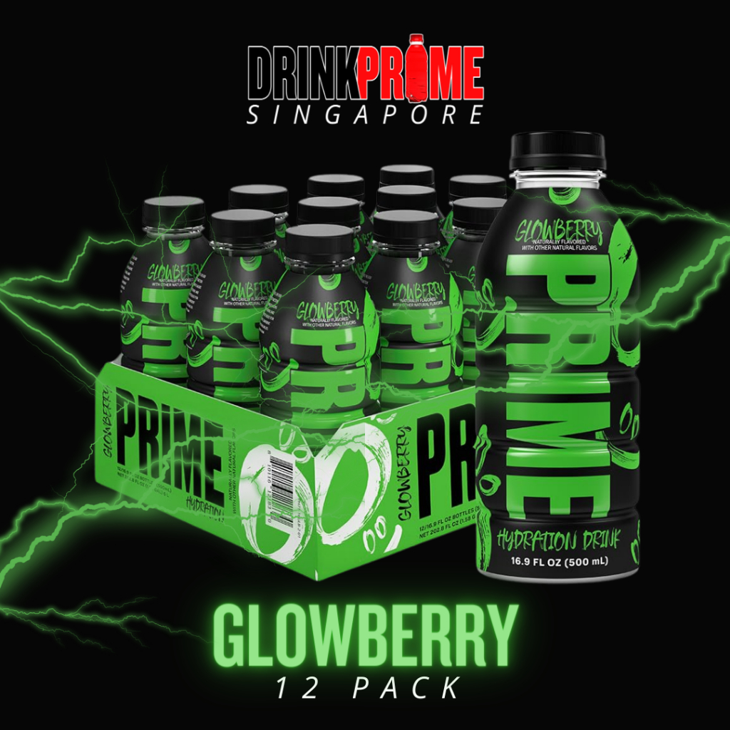 [SG READYSTOCK] Prime Hydration - GLOWBERRY (12 Pack) | Shopee Singapore