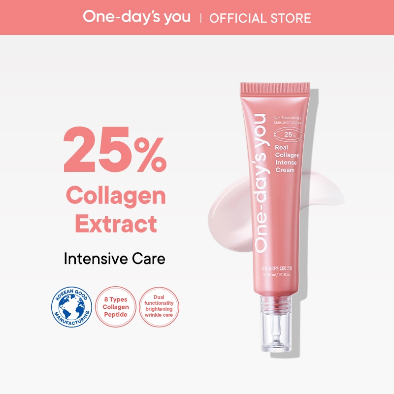 [ONE DAY'S YOU] Real Collagen Intense Enhance Skin Elasticity Cream ...
