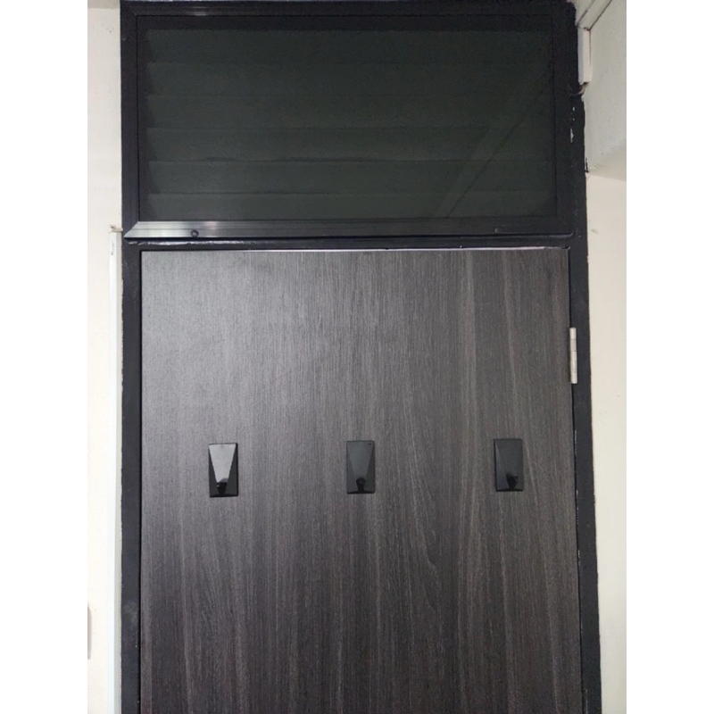 Hdb/Condo Room Door 1 piece Top Fixed Aluminum Panel(Min Order 2pcs ...