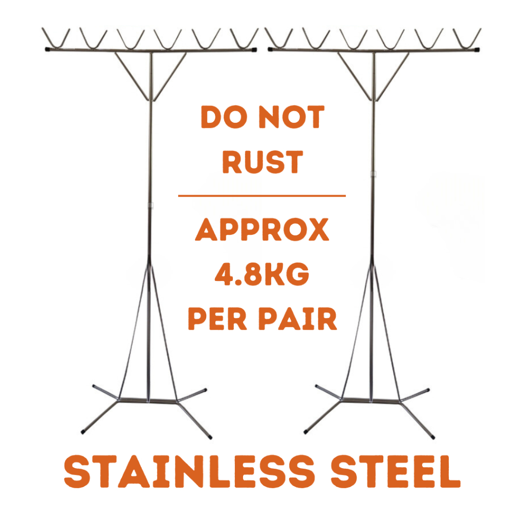 Metal/Stainless Steel Clothes Laundry Metal Drying Rack Stand For ...