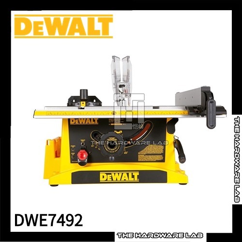 {The Hardware Lab}Dewalt DWE7492 Table Saw 10inch 1800W | Shopee Singapore