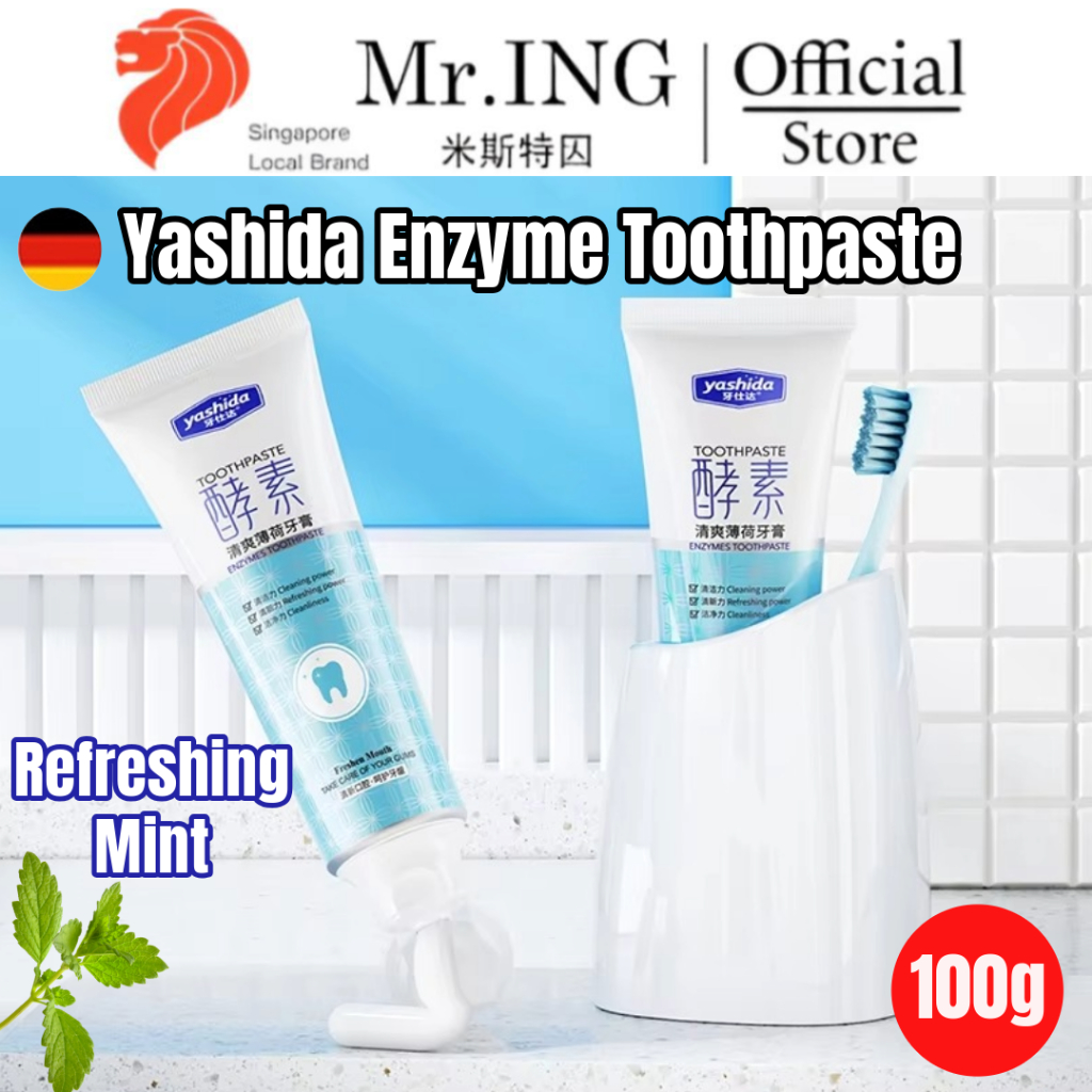 100g Yashida Enzyme Toothpaste Combination for Fresh Mouth and Healthy ...