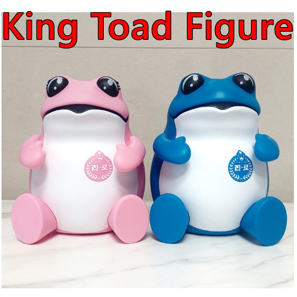 [Jinro] King Toad Figure limited Edition Blue Pink Gold color | Shopee ...