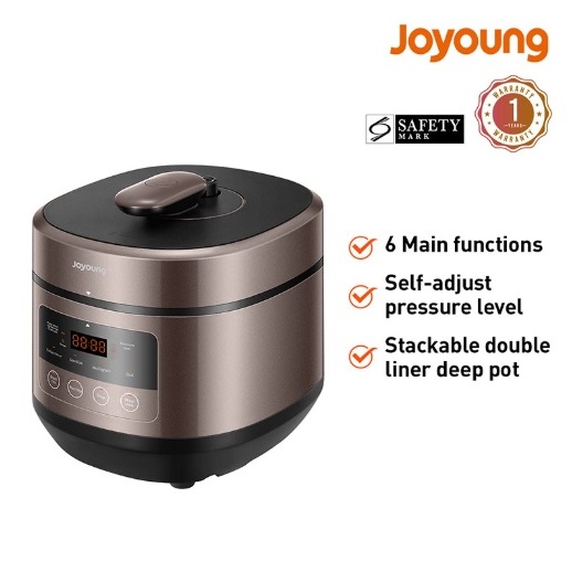 【SG Seller】 九阳 Joyoung 5L Electric Pressure Cooker Smart Household 5L Large Capacity Automatic ...