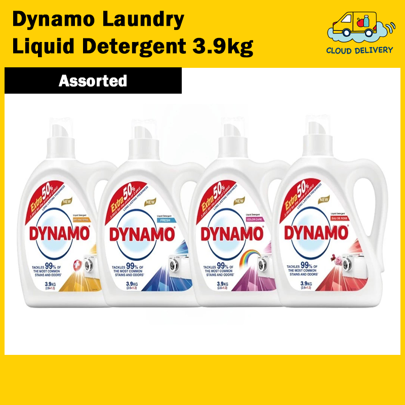 Dynamo Laundry Liquid Detergent 3.9kg | Shopee Singapore
