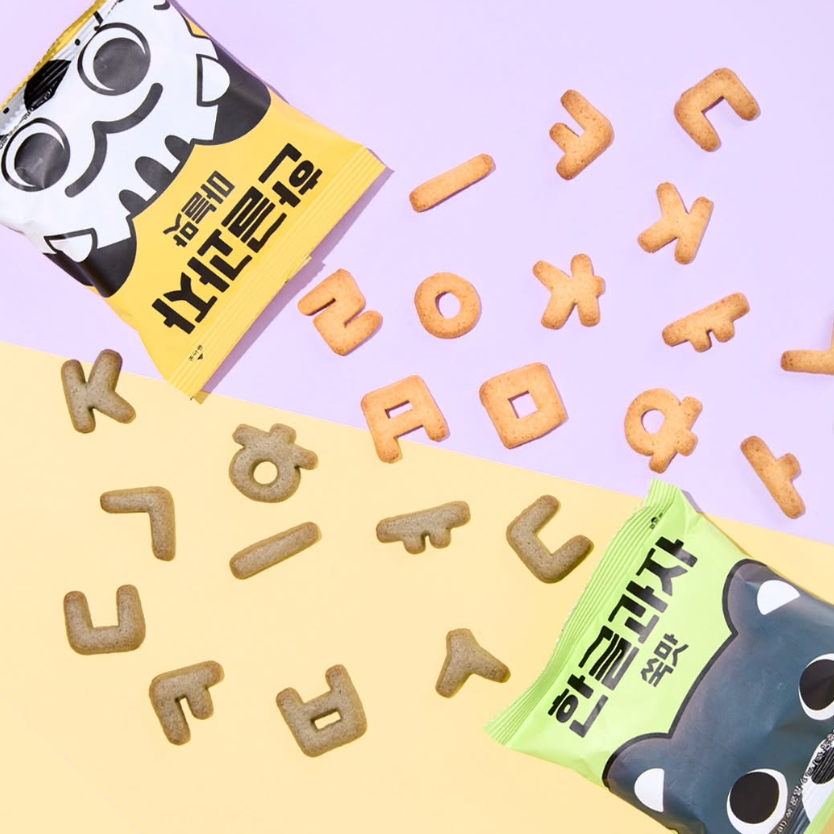 [K-Food] Hangeul Kwaja VEGAN Korean Cookies 1box(2ea) | Shopee Singapore