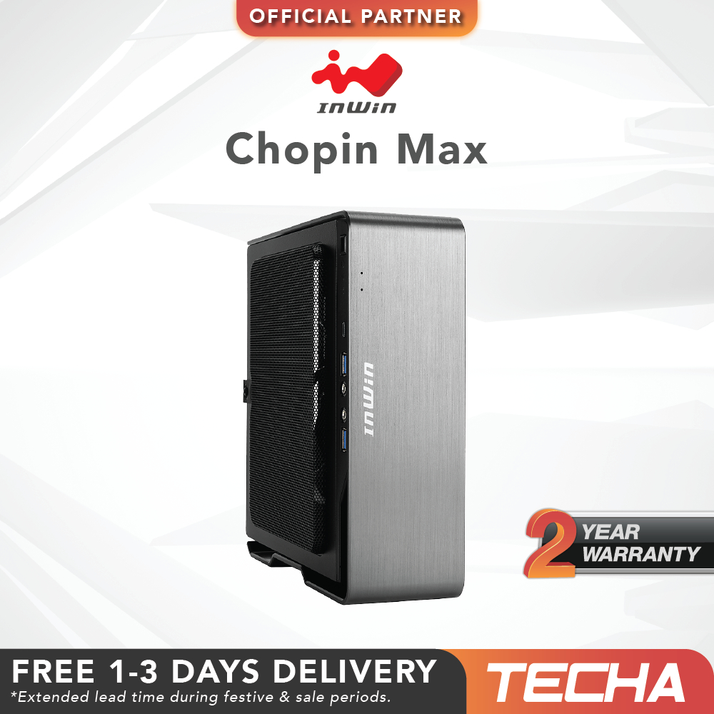 Inwin Chopin MAX Small Form Factor ITX Ultra-Lightweight Chassis ...