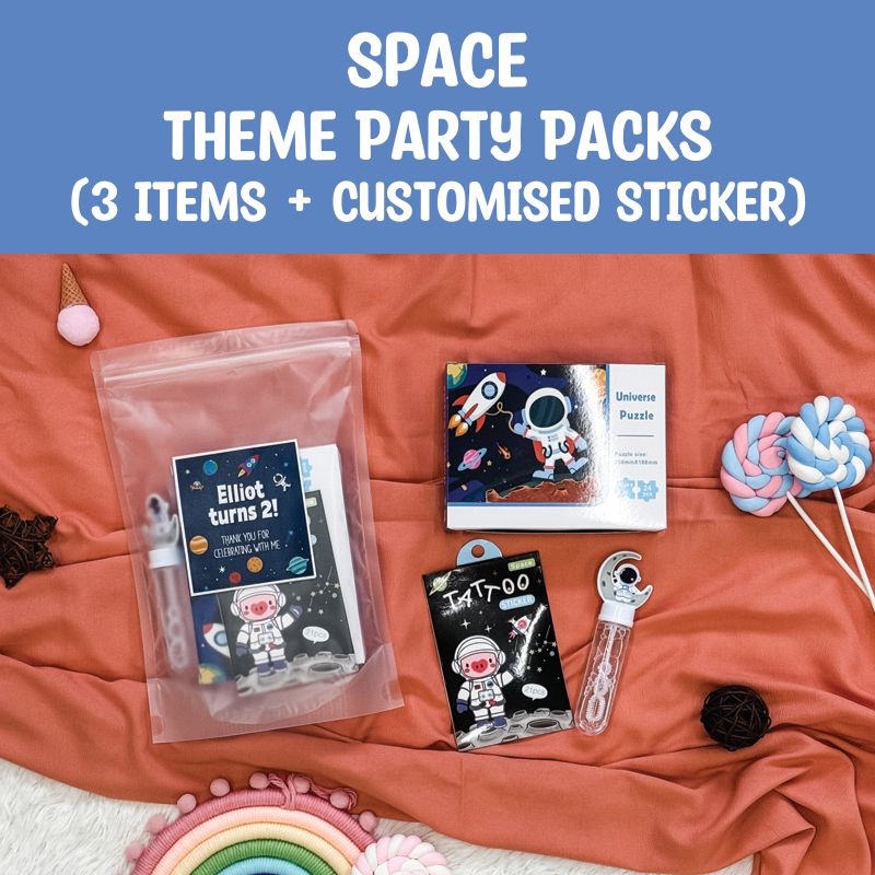 [SG INSTOCK] Space Theme Kids Goodie Bags, Children Birthday Party ...