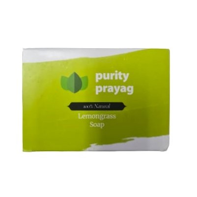 Purity Prayag 100% Natural Lemongrass Soap 4x100g | Shopee Singapore