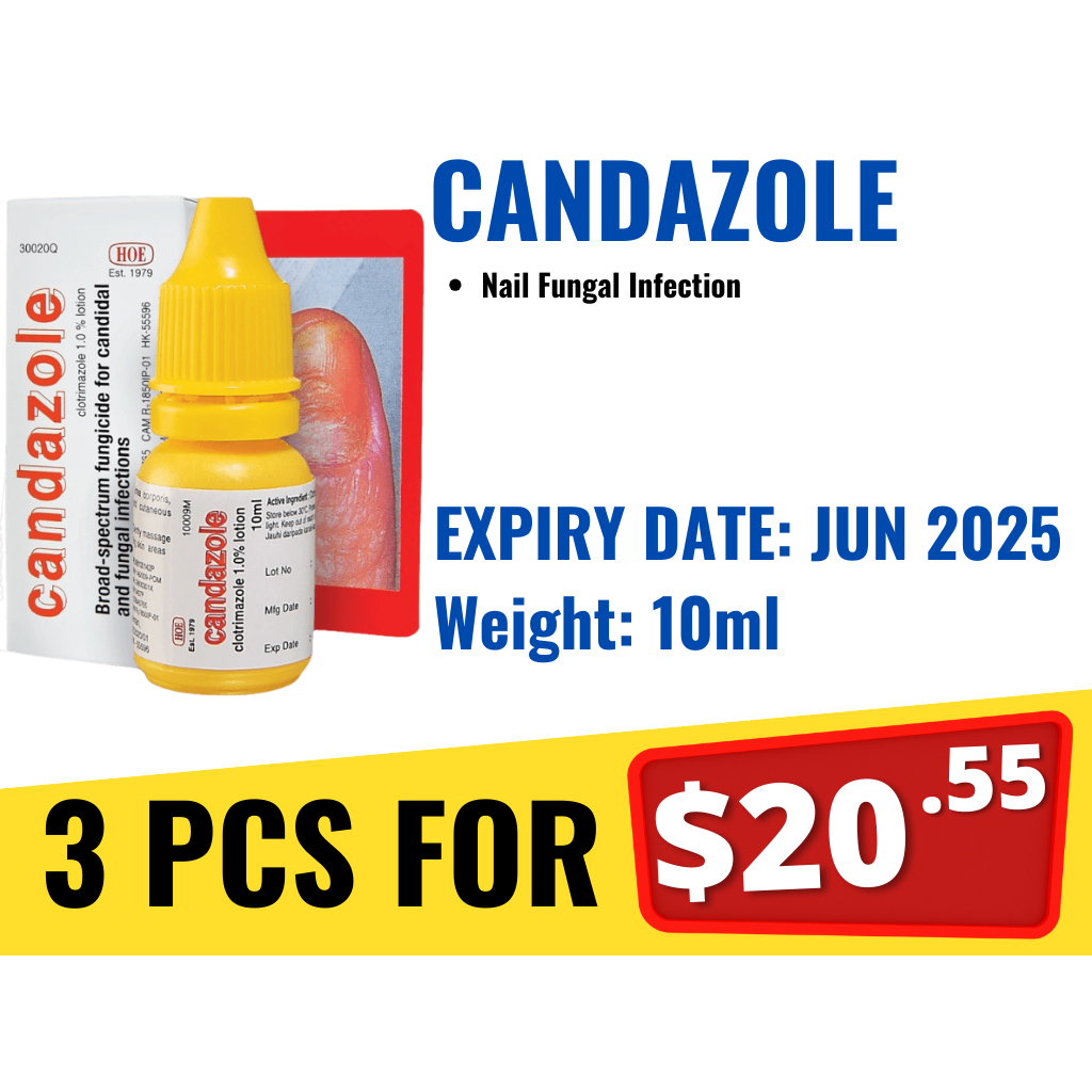 Candazole Nail Fungal Infection Treatment Solution 10ml Nail It ...