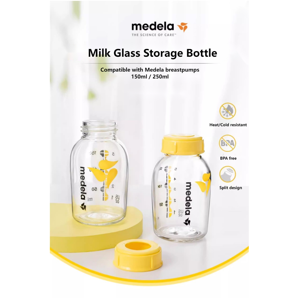 [SG ready stock]Medela Glass Bottle 150ml 250ml | Shopee Singapore