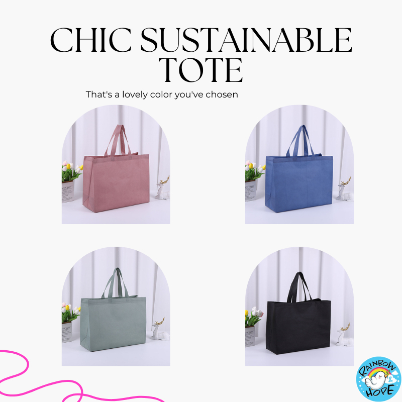 LOCAL SELLER 🇸🇬【Ready Stock】NonWoven Fabric Bag/ Recycle Reusable ...