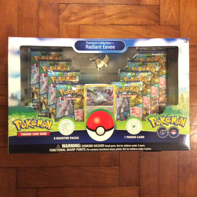 Pokemon GO Premium Collection Radiant Eevee (GUARANTEED GENUIINE, $7 ...