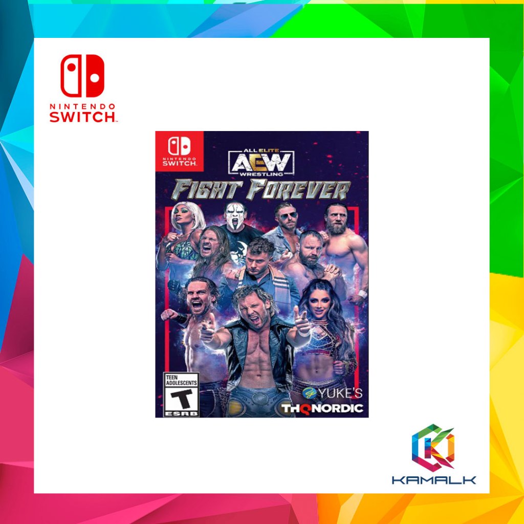 Nintendo Switch Aew Elite Wrestling Fight Forever | Shopee Singapore