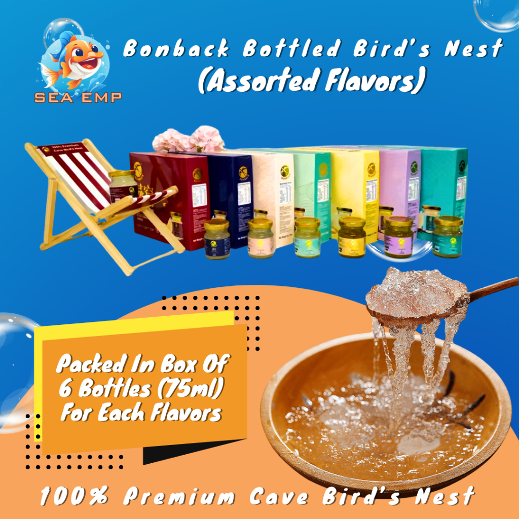 [SEA EMP] Premium Natural Bottled Cave Bird's Nest 75ml (Highest ...