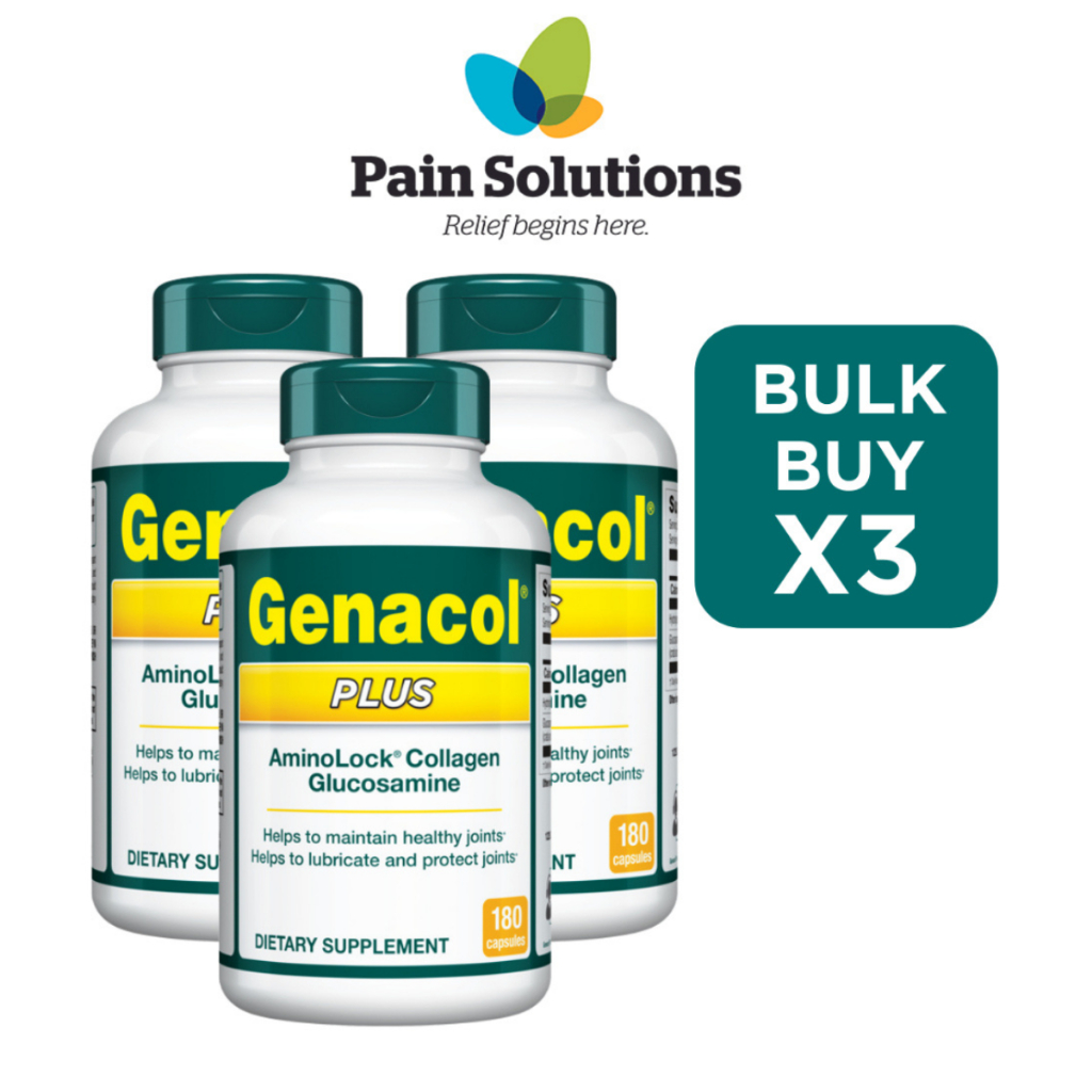 Genacol Plus 180 caps (x 3 bottles) - for Quick Relief of Joint Pain & Knee Pain | Shopee Singapore
