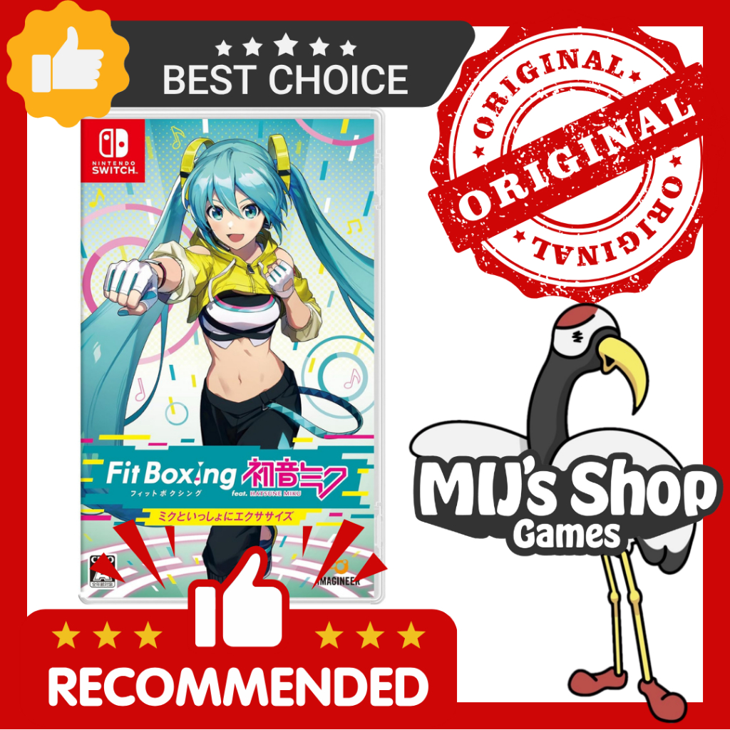 Fit Boxing feat. Hatsune Miku Miku to Issho ni Exercise -Switch【Direct ...