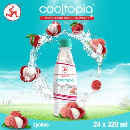 Three Legs Cooling Water Cooltopia 三脚标果味清热水 -Relief Body Heartiness ...