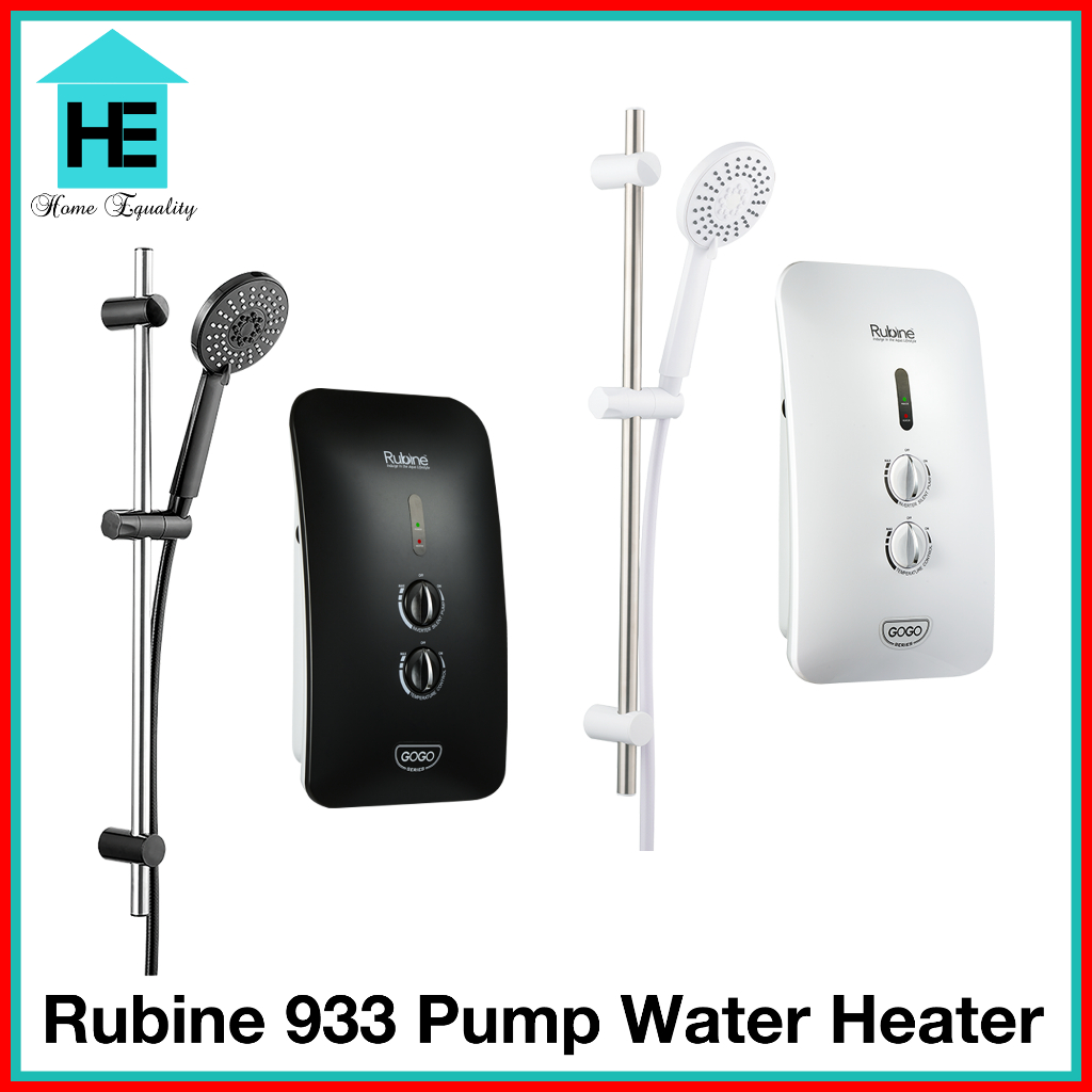 Rubine 933 Series RWH 933P Instant Water Heater with Pump | Shopee ...