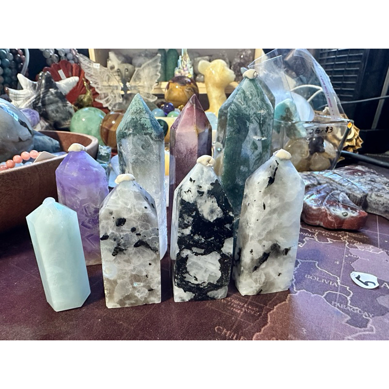 Various Crystal cube or tower honeycomb ruby cube 4-7cm 50-90g | Shopee ...